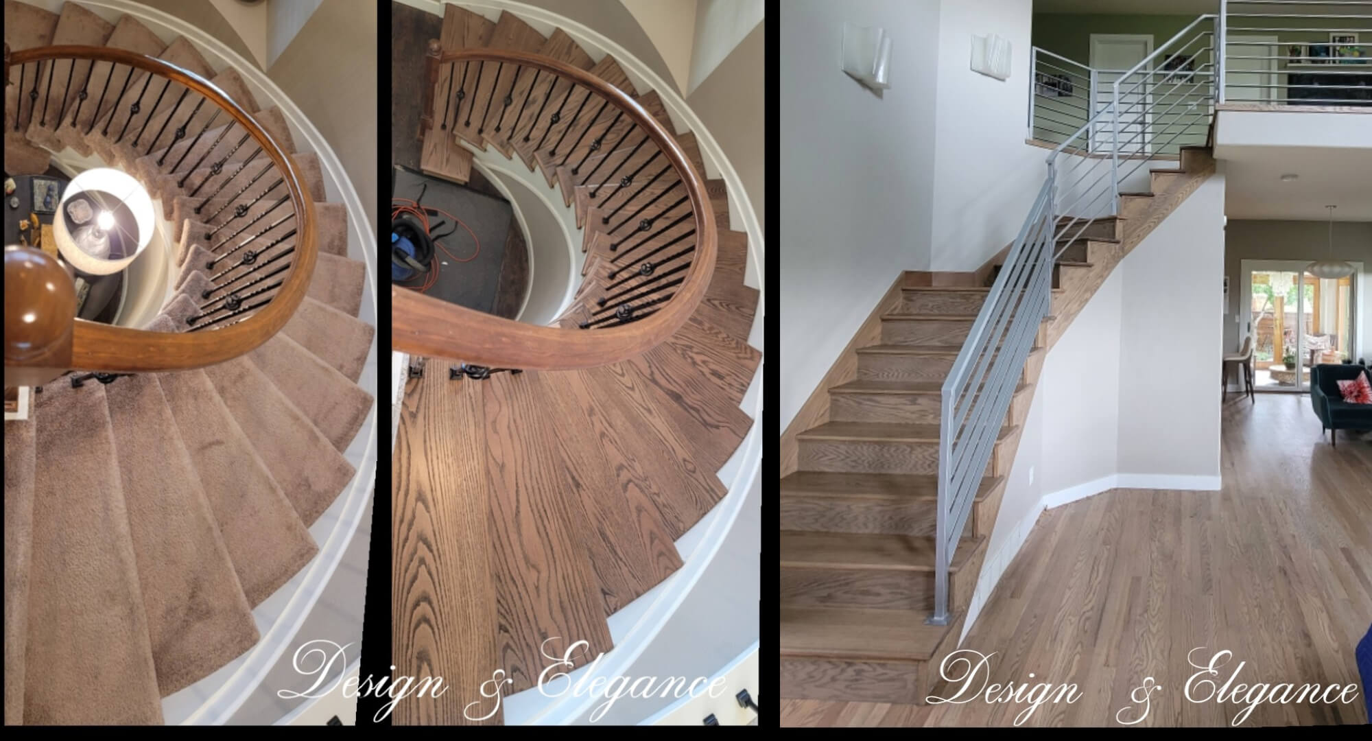 Luxury Vinyl Staircase Installation Cheyenne Denver Metro Colorado ...